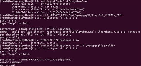 Plpython Postgresql 存储过程语言花架子 Mtrs的个人页面 Oschina 中文开源技术交流社区