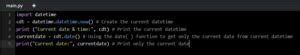 Extracting Date From Datetime In Python Methods Explained AskPython