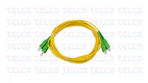 JHT SASM DX M SC APC SC APC Single Mode Duplex Patchcord M Optical Passive Components