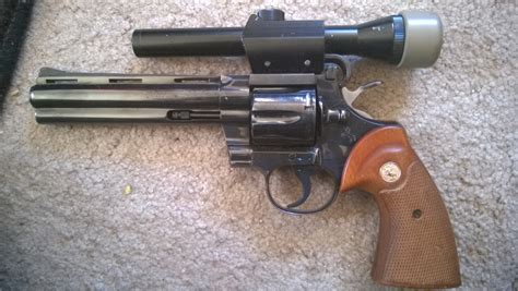 Colt Python Scope And Mount S Smith And Wesson Forum The Community