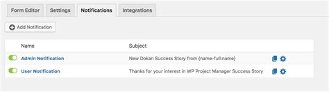 Creating Multiple Form Notifications Using WordPress Forms WeDevs