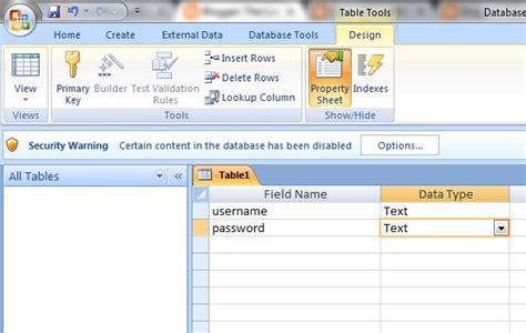 Vb6 Tutorial Creating Login Form With Ms Access 2007 As Database
