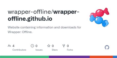 Github Wrapper Offline Wrapper Website Containing Information And Downloads