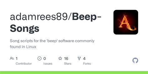 Github Adamrees89beep Songs Song Scripts For The Beep Software