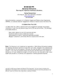 MISSISSIPPI Advance Directive AARP Mississippi Advance Directive