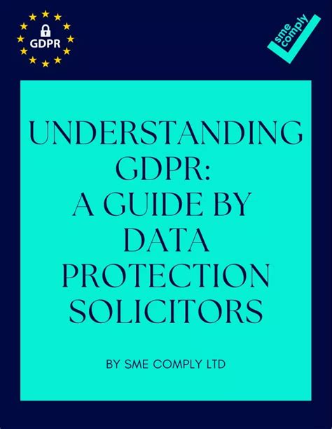 Ppt Understanding Gdpr A Guide By Data Protection Solicitors Powerpoint Presentation Id