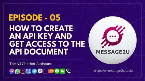 Video 5 How To Create An Api Key And Get Access To The Api