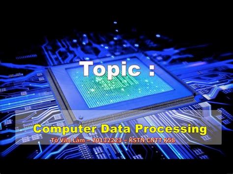 Computer Data Processing Pptx