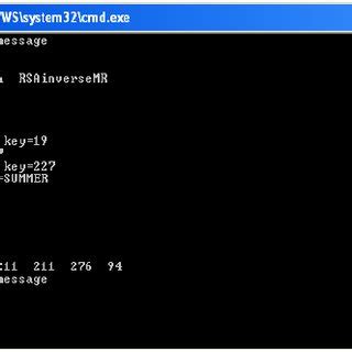 RSA Encryption And Decryption Using ASCII Download Scientific Diagram