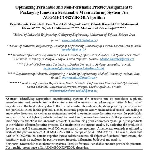 Mohammad Ghasemi On Linkedin Incom2024 Sustainablemanufacturing