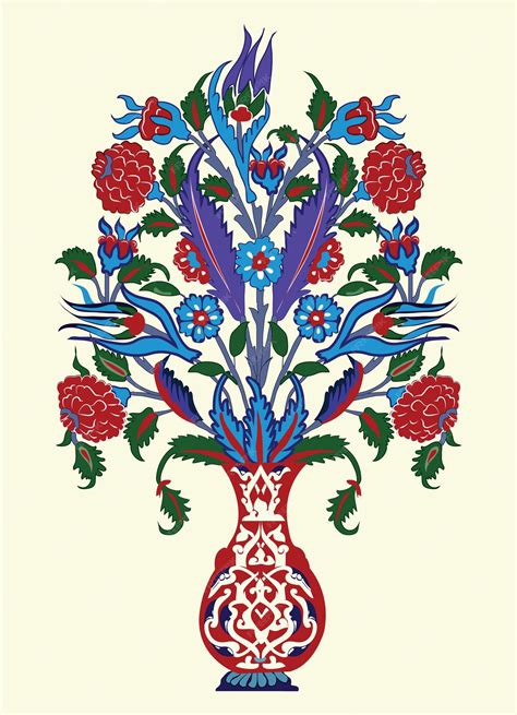 Premium Vector Seamless Floral Wall Pattern Of The Mughal Era Mughal