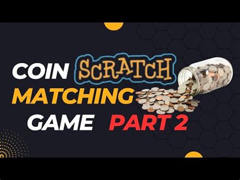 Scratch Tutorial Coin Matching Game Part How To Make A Coin Game In Scratch YouTube