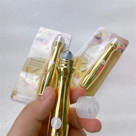 Precious Skin Collagen Gold 24k Snail Hya Eye Roller Serum 15ml