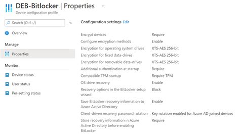 Unknown Conflict In Bitlocker Settings Microsoft Qanda