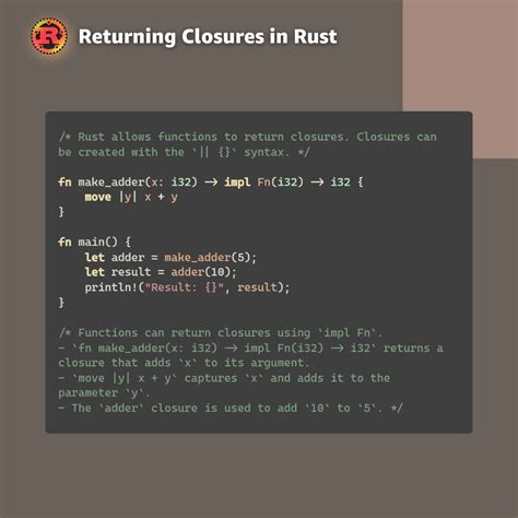 Francesco Ciulla On Linkedin Returning Closures In Rust