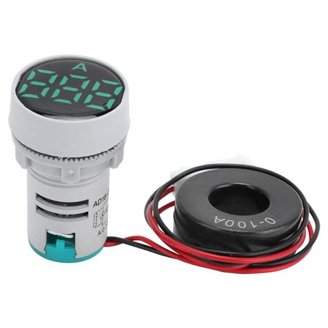 Round Voltage Indicator 22mm Green Flux Electronix