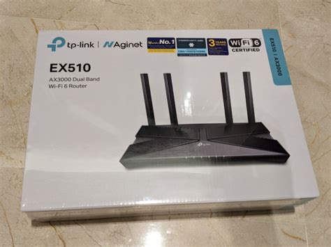 TP Link EX510 WiFi 6 Router Computers Tech Parts Accessories Networking On Carousell