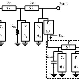 Circuit Schematic For The Calculation Of Isolation Download Scientific Diagram