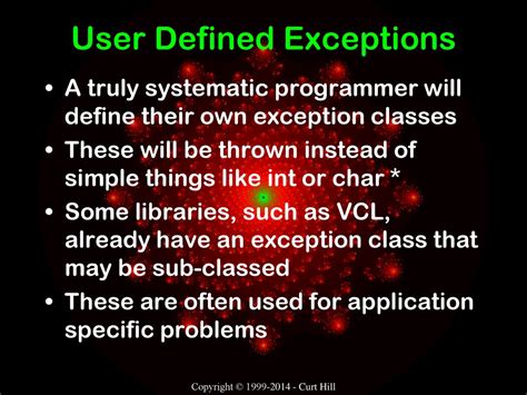 throwing and catching exceptions ppt download
