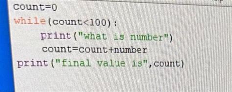 Solved Count 0 While Count