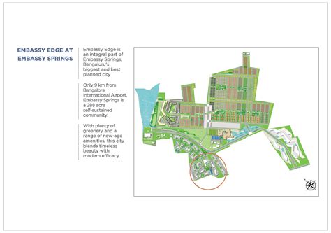 Embassy Edge Location Map Residential Projects In India