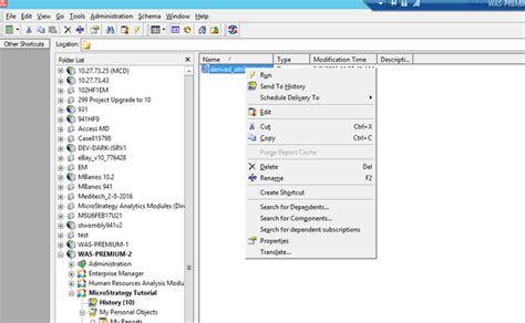 documents with derived attributes cannot be edited within microstrategy