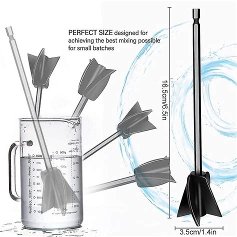 8 Pcs Resin Mixer Epoxy For Mixing Reusable Multipurpose Epoxy For