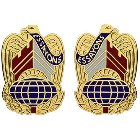Army Essayons Corp Of Engineer Crest Vanguard Industries