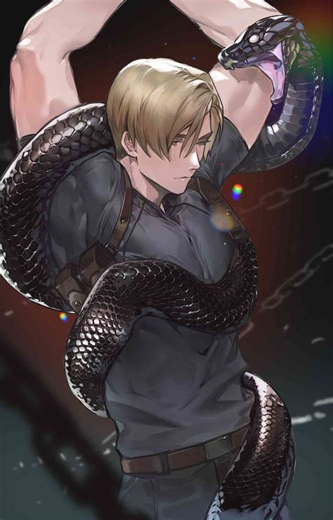 Leon S Kennedy Resident Evil And 2 More Drawn By Naijarski Danbooru