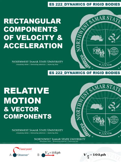 4 Vector Component Projectile Pdf Acceleration Motion Physics