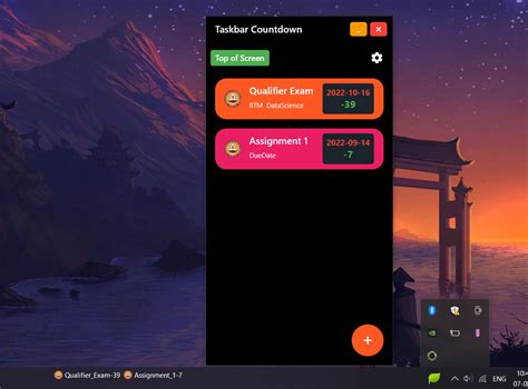 GitHub Arvinth Krishna Taskbar Countdown Taskbar Countdown App Helps You To Create Countdown