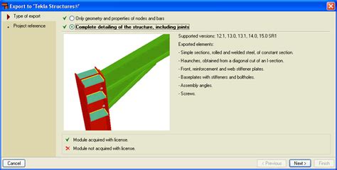 How To Export From CYPE To Tekla Structures Learning Cype