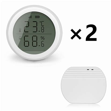 5pcs Tuya Zigbee Smart Home Temperature And Humidi Grandado