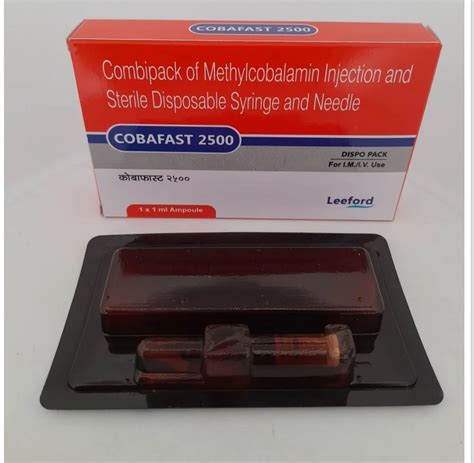 Methylcobalamin 2500 Injection At ₹ 100 Piece In Nagpur Id 2856369279791