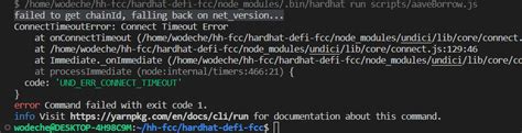 Lesson 13 Failed To Get Chainid Falling Back On Netversion