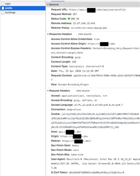 Javascript Safari Not Include Cookie To Second Cors Request Stack