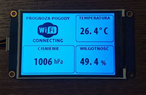 Zestaw Edukacyjny Arduino Esp32 Devkit Bme280 Wyświetlacz Nextion Suwałki • Olx Pl