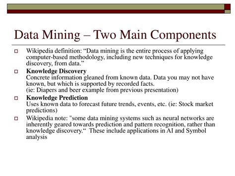 Ppt Data Mining Powerpoint Presentation Free Download Id215646