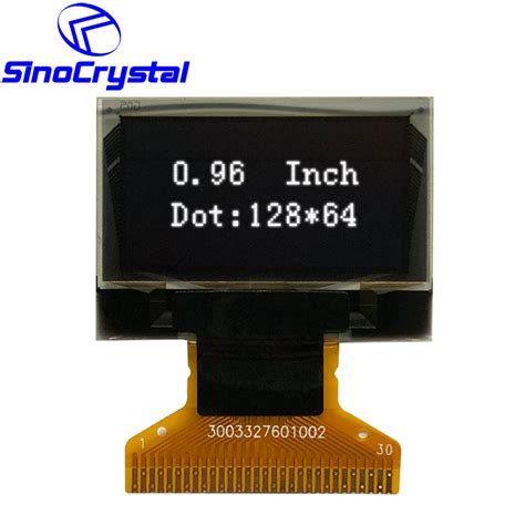 Factory 128X64 Monochrome Small OLED Screen 0 96 Inch High Density OLED Display Module 0 96