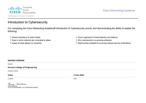 Saurav Poddar On Linkedin Cybersecurity Networking Engineering Cisconetworking Btech Cisco