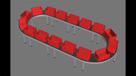Conveyor Products Hitting Process Modeling Visual Components The Simulation Community