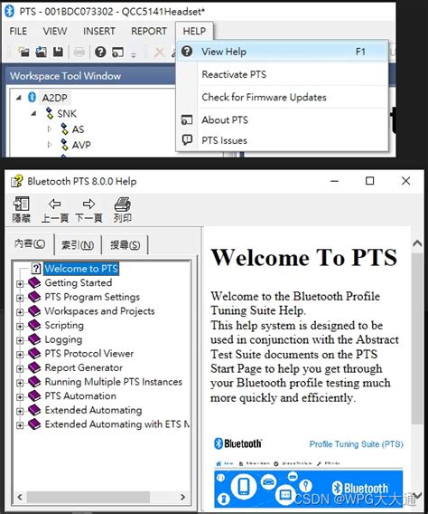 【经验分享】pts系列1—用qualcomm最新芯片qcc5181让你轻松上手蓝牙认证工具pts Csdn博客