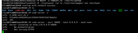 code-server cant't launch terminal in my container,(exit code{2}) · Issue #1442 · coder/code ...