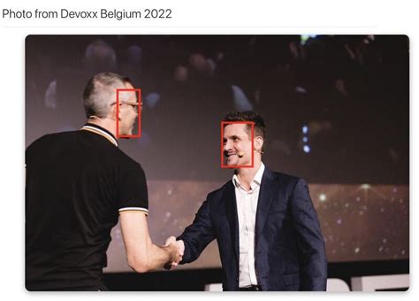 The Java Community Devoxx On Linkedin Speaker Face Recognition Is