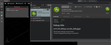 Debugging With Visual Studio Code Isaac Sim OLD