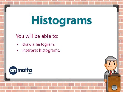Histograms Lesson Powerpoint A Level Maths Teaching Resources