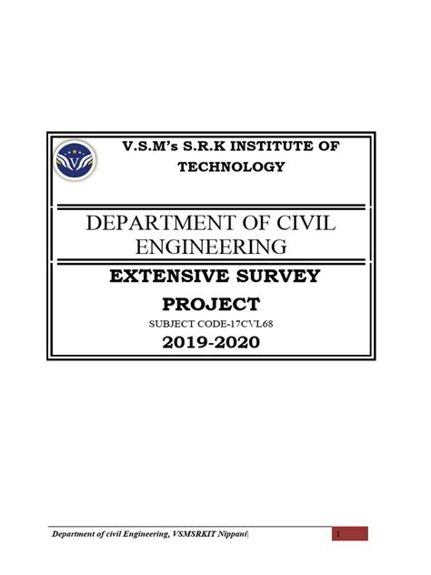 6th Sem Extensive Survey Lab Manual Pdf Dam Reservoir