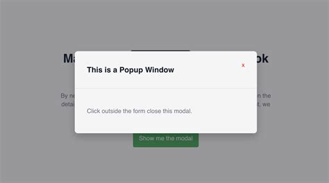 Github Luc Constantinpopup Modal An Html And Css Popup Modal