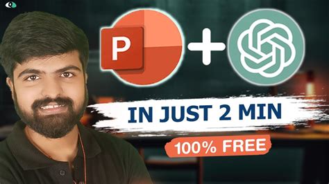 Create Powerpoint Presentations With Chatgpt 4o Create Ppt In Minutes Youtube