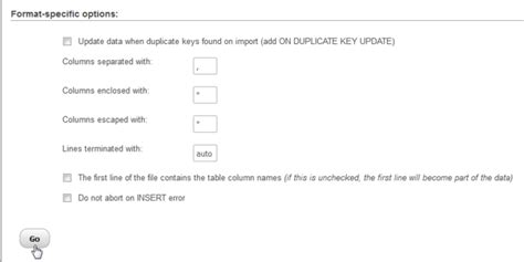 How To Import An Excel File In A Mysql Database In Phpmyadmin Ybdigital